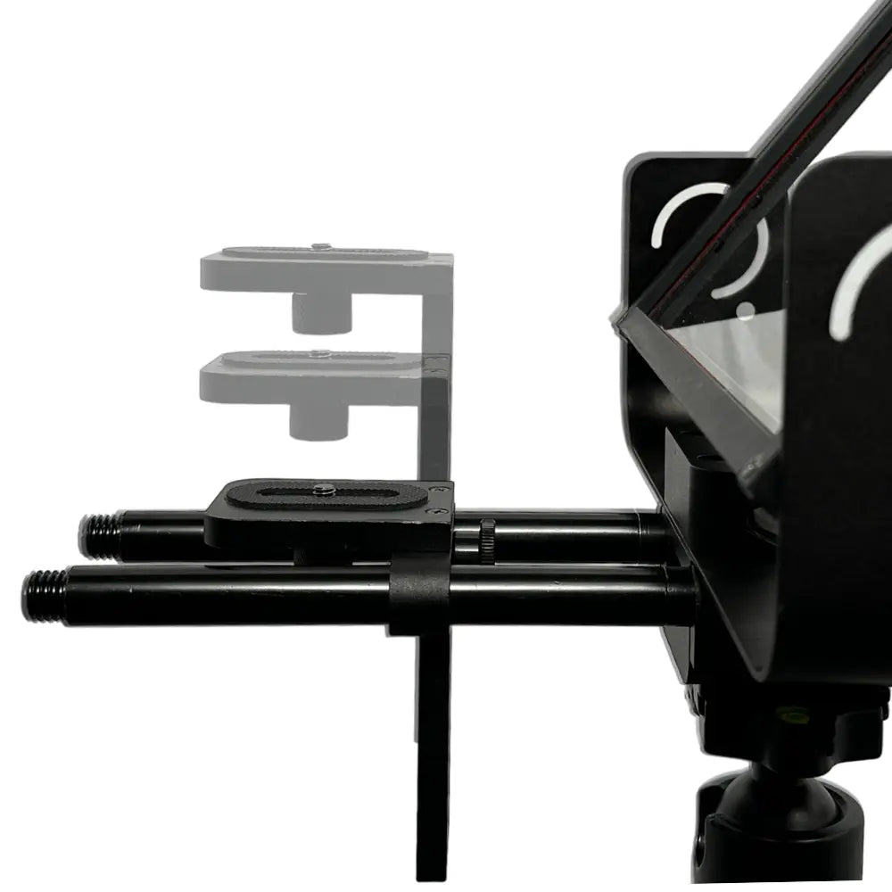 Glide Gear TMP 500 - 15mm Rail Video Camera Tripod Teleprompter With