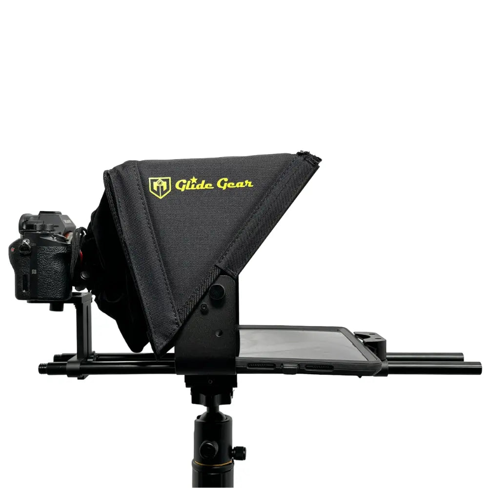 Glide Gear TMP 500 - 15mm Rail Video Camera Tripod Teleprompter With