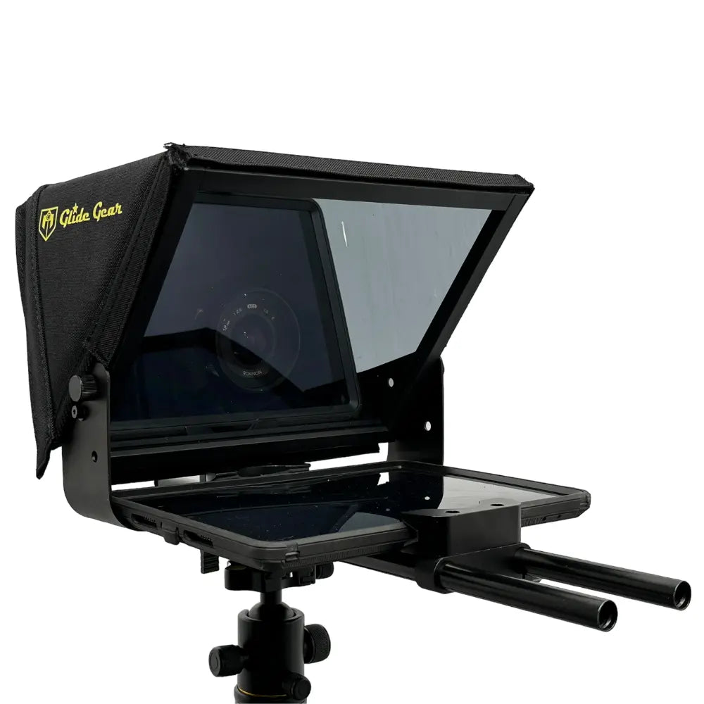 Glide Gear TMP 500 - 15mm Rail Video Camera Tripod Teleprompter With