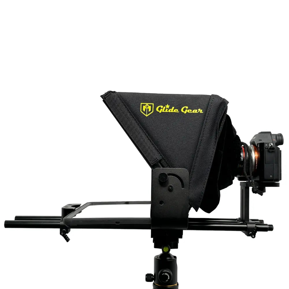 Glide Gear TMP 500 - 15mm Rail Video Camera Tripod Teleprompter With