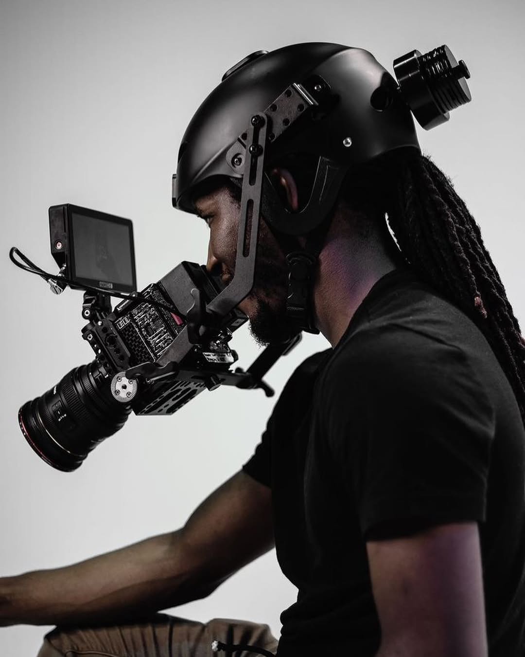 Glide Gear POV 100 Adjustable DSLR / Smartphone Helmet Camera Mount