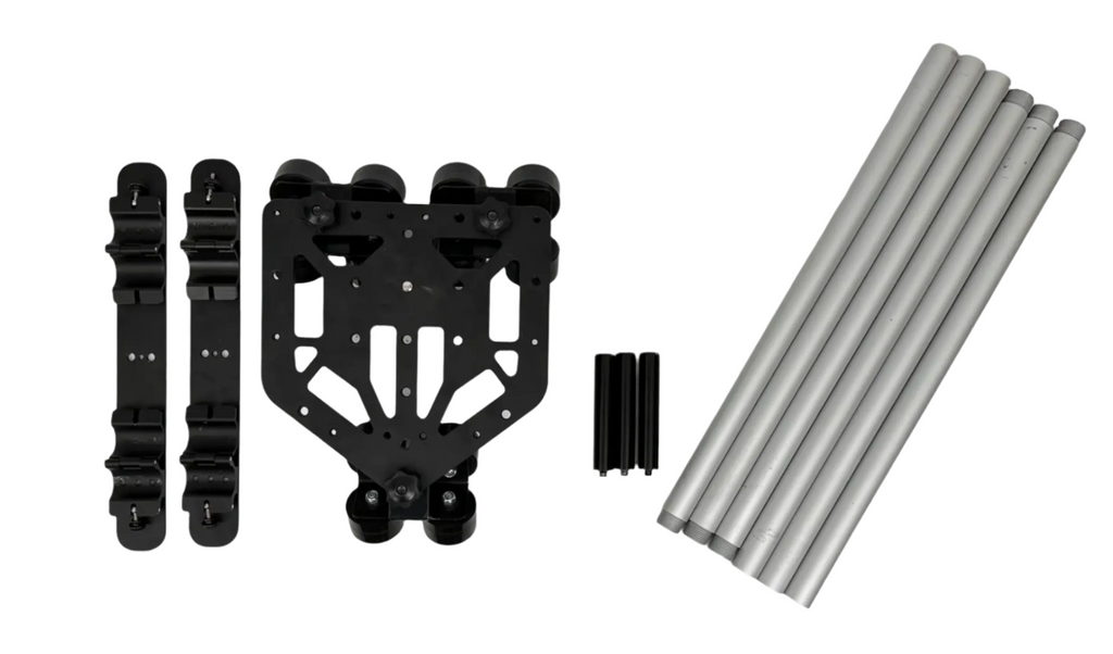 Glide Gear DEV 4 Dolly Kit with 2x SPS 100 Dolly Adapter Stands
