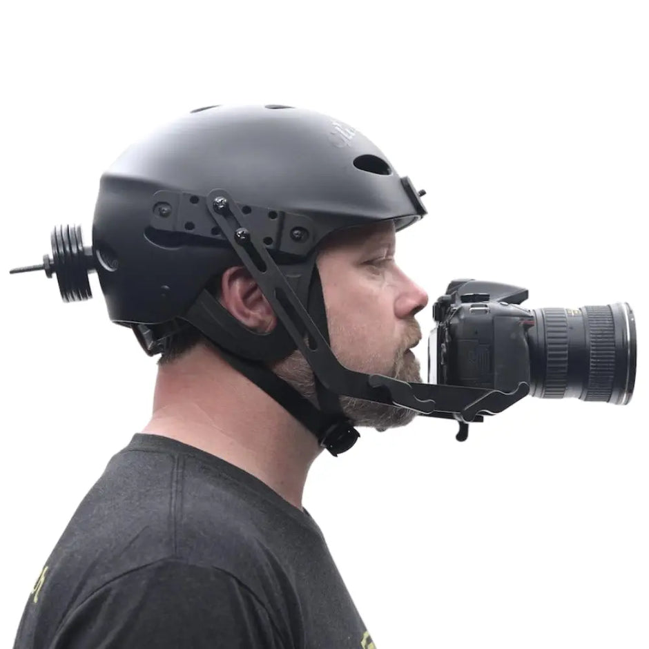 Glide Gear POV 100 Adjustable DSLR / Smartphone Helmet Camera Mount