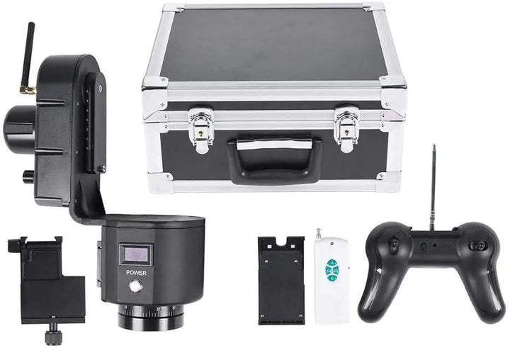 Motorized Pan Tilt Head With Wireless Remote